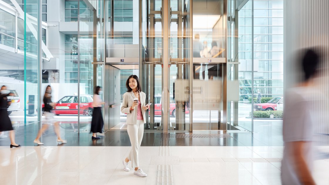 Schindler 6000 - Premium commercial lift | Berca Schindler Lifts