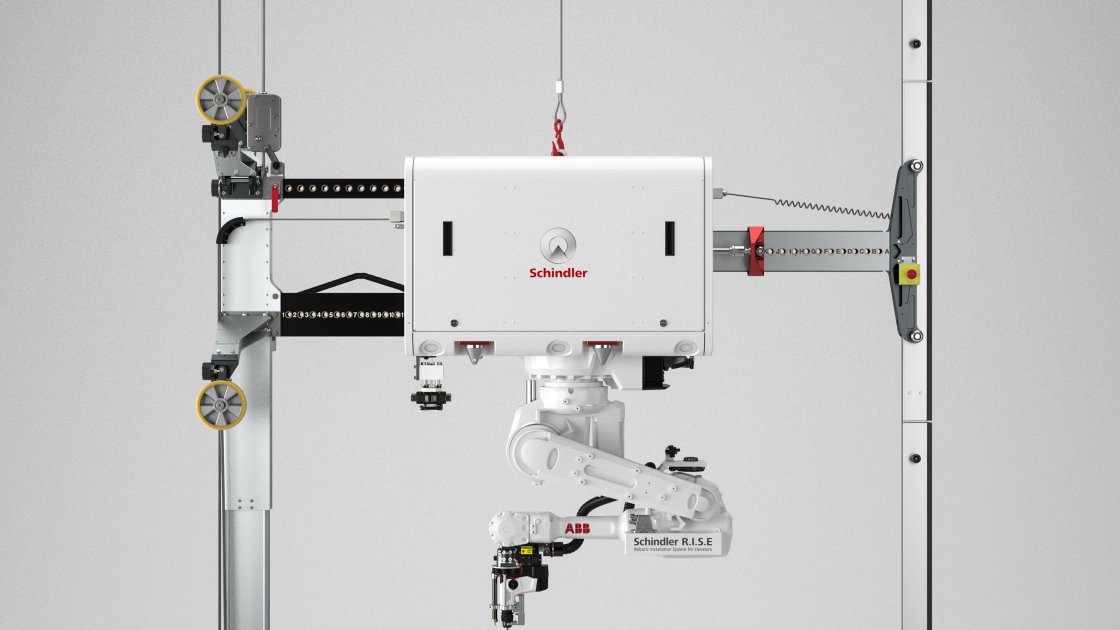 Schindler’s Robotic Installation System for Lifts | Berca Schindler Lifts